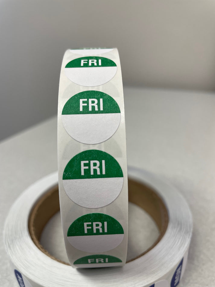 Date labels – Friday Day Dot | Vestcom Shop